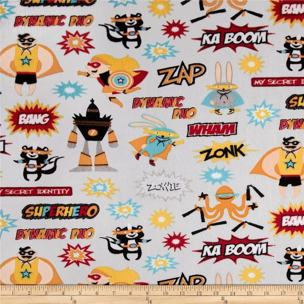 SUPER GARBS / Gray Cape - Cuddles by Goochie Goo® Garbs, LLC