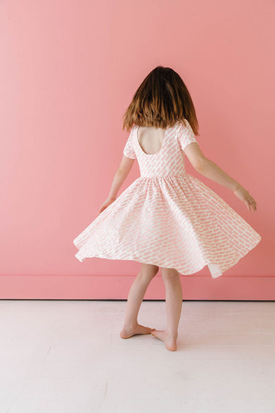 Pink Dash Classic Twirl Dress - Cuddles by Goochie Goo® Garbs, LLC